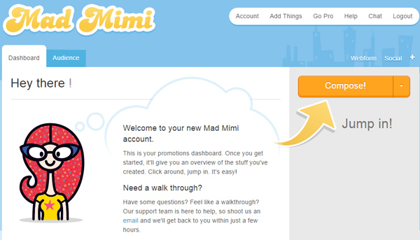 How To Create Free Email Newsletters with Mad Mimi